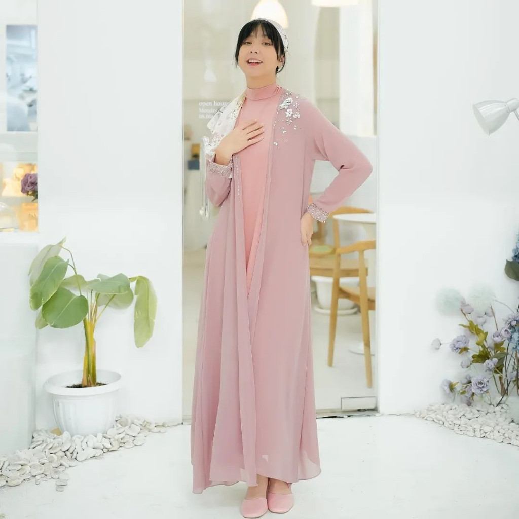 Jual baju lebaran ala Timur Tengah- Gamis Abaya Terbaru 2023 Lebaran ...