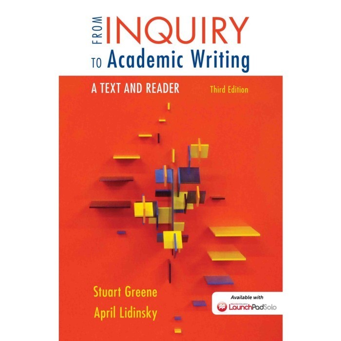 Jual FROM INQUIRY TO ACADEMIC WRITING A Text and Reader | Shopee Indonesia
