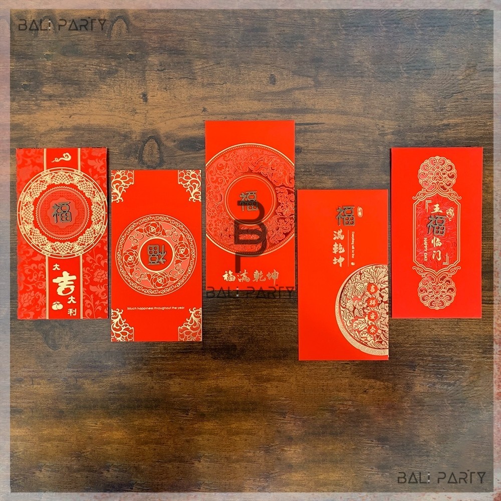 Jual Amplop Angpao Kertas Premium Isi 2 Pcs | Jumbo Panjang | Fuk Hoki ...