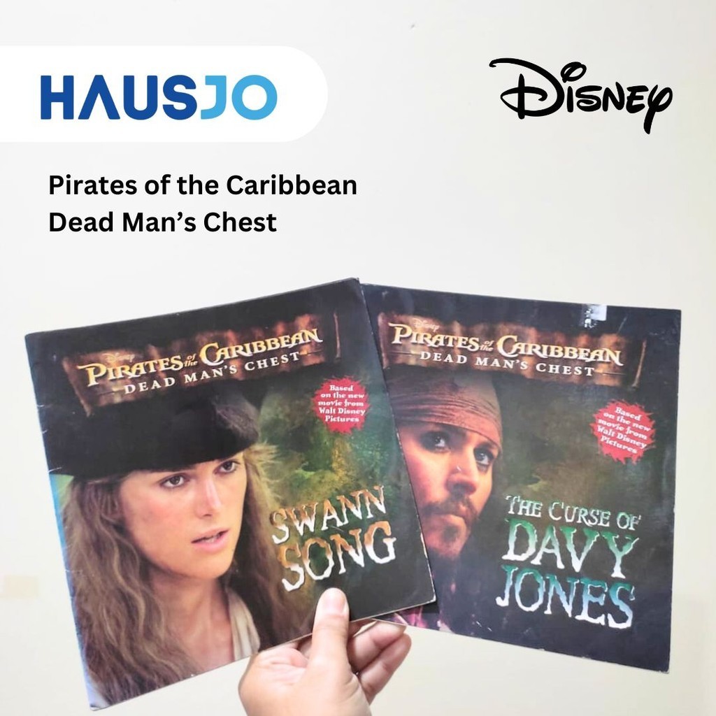 Jual Pirates of the Caribbean Dead Man’s Chest Book Series | Shopee ...