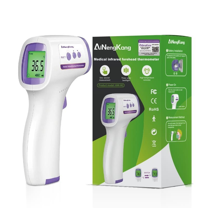 Jual [ AOGESI ] Thermo Gun Digital Termometer Tembak Thermometer ...