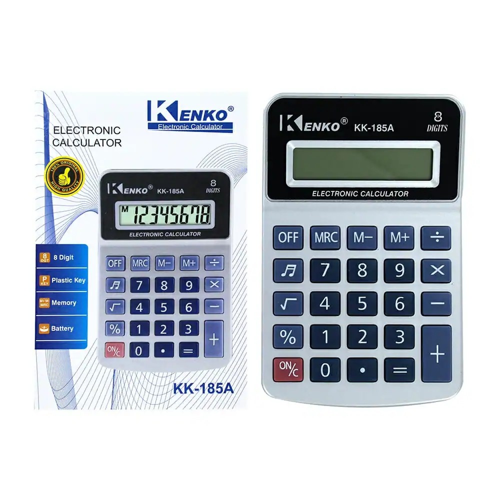 Jual Kalkulator BEST SELLER Kenko Practical Calculator Kenko KK 185A ...