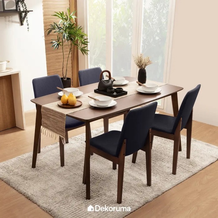 Jual Dekoruma KAORI Meja Makan Minimalis / Dining Table | Shopee Indonesia