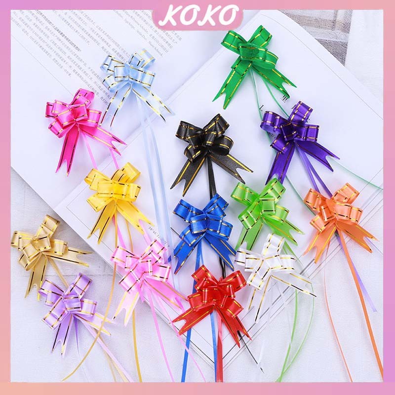 Jual [200 Pcs]Pita Tarik 18mm Lis Emas Serut Besar Hiasan Parcel ...