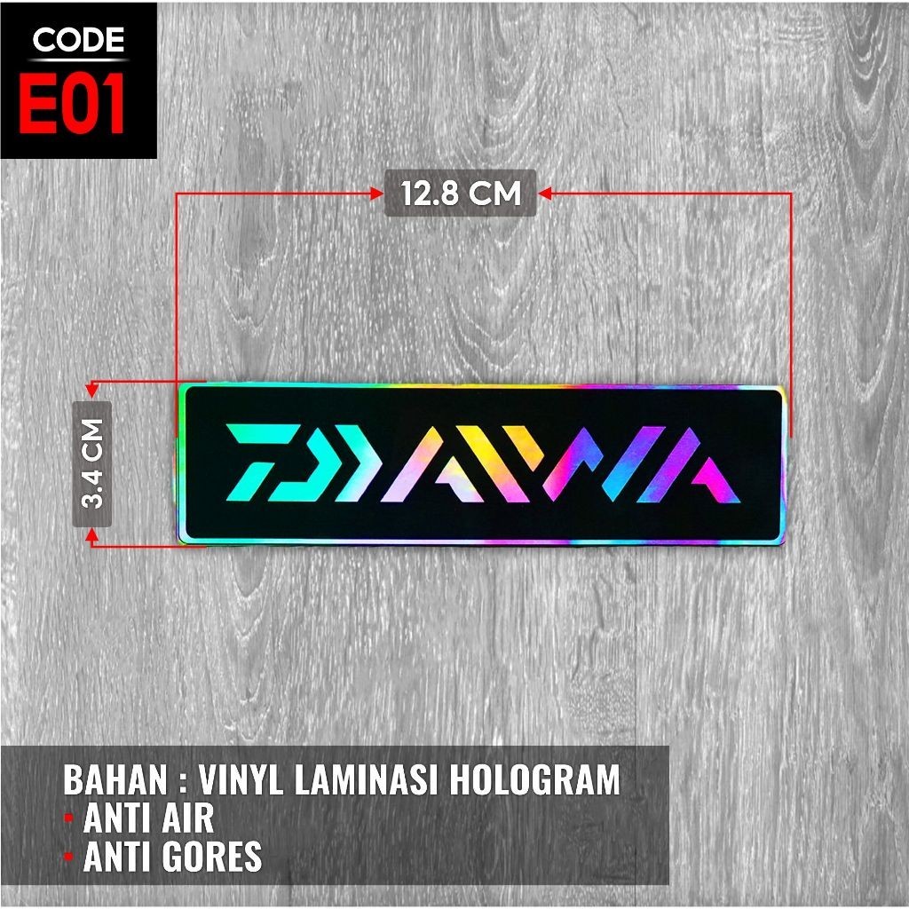 Jual Stiker Pancing - Stiker Vinyl Anti Air dan Anti Gores - Kualitas ...