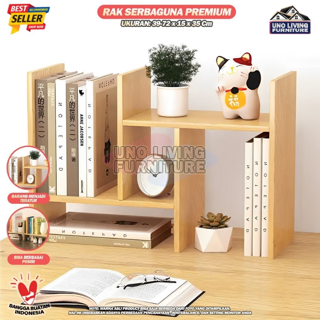 Jual Rak Meja Rak Kosmetik Rak Serbaguna Rak Buku Rak Penyimpanan ...