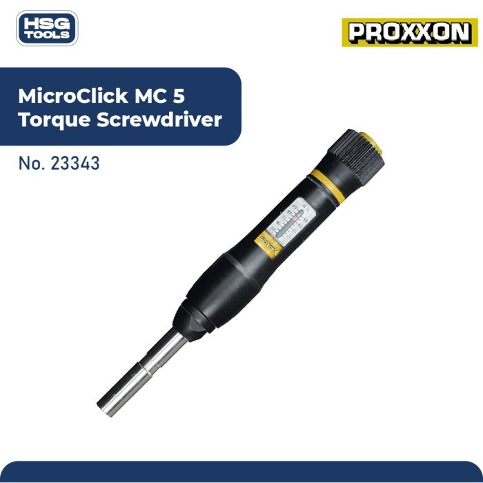 Jual PROXXON 23343 KUNCI TORSI MICROCLICK TORQ SCREWDRIVER MC2 0.4-2NM ...