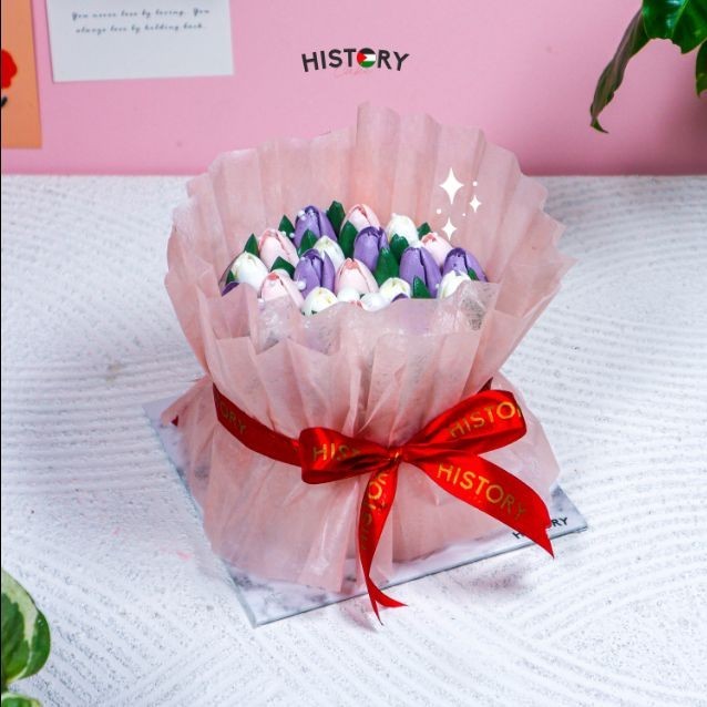 Jual HistoryCake Bouquet Flower Cake Kue Tart Buket Bunga Buket Wisuda ...