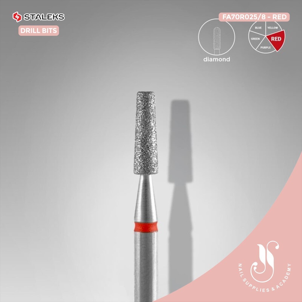 Jual STALEKS DIAMOND NAIL DRILL BIT FRUSTUM 2,5mm Russian Manicure Pedi ...