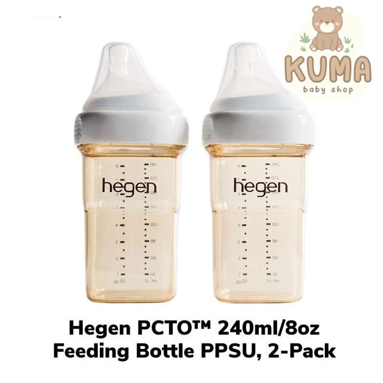 Jual Hegen PCTO™ 240ml/8oz Feeding Bottle PPSU (2-Pack) | Shopee Indonesia
