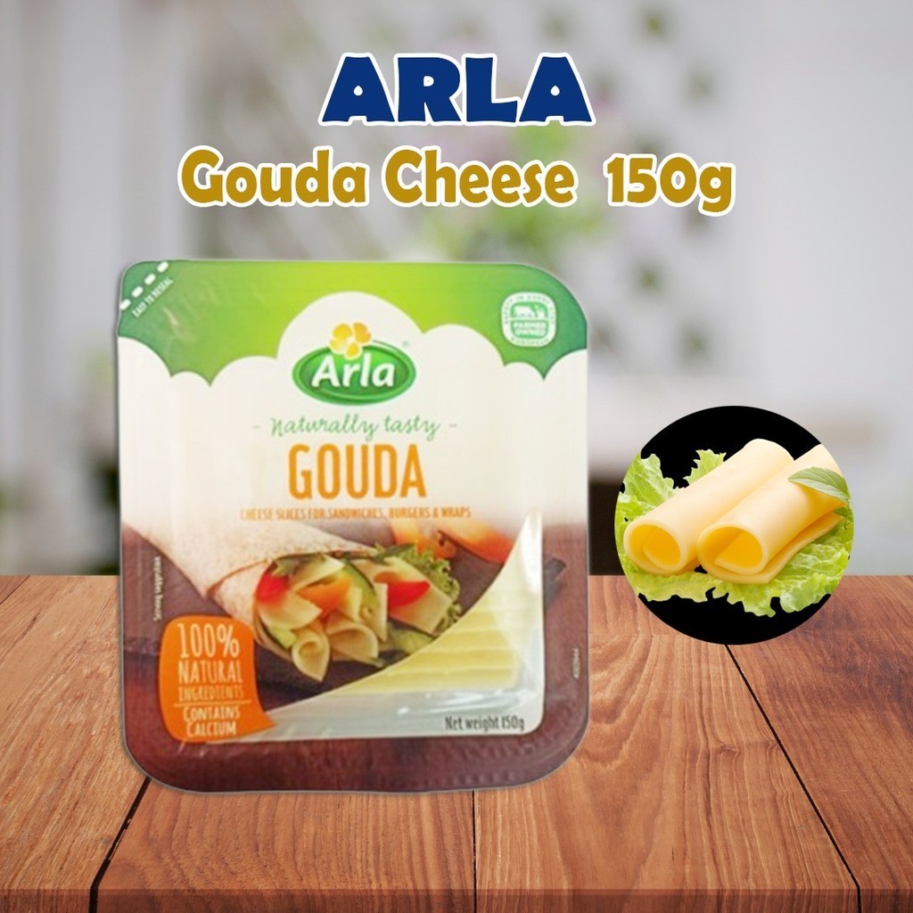 Jual Arla Gouda Cheese 150 Gr | Shopee Indonesia