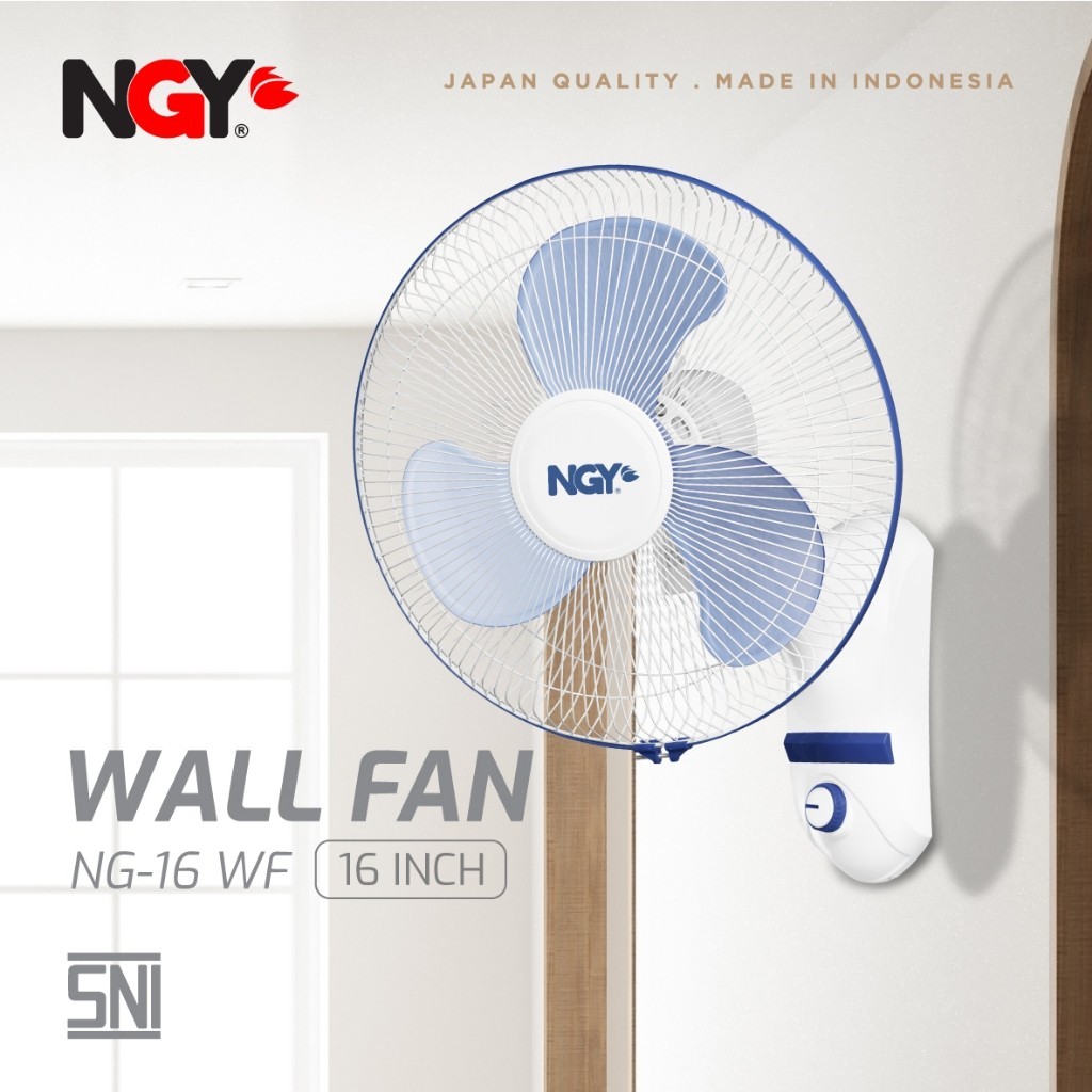 Jual Nagoya Kipas Angin Dinding 16 inch | Tornado Wall Fan NG16WF | Shopee Indonesia