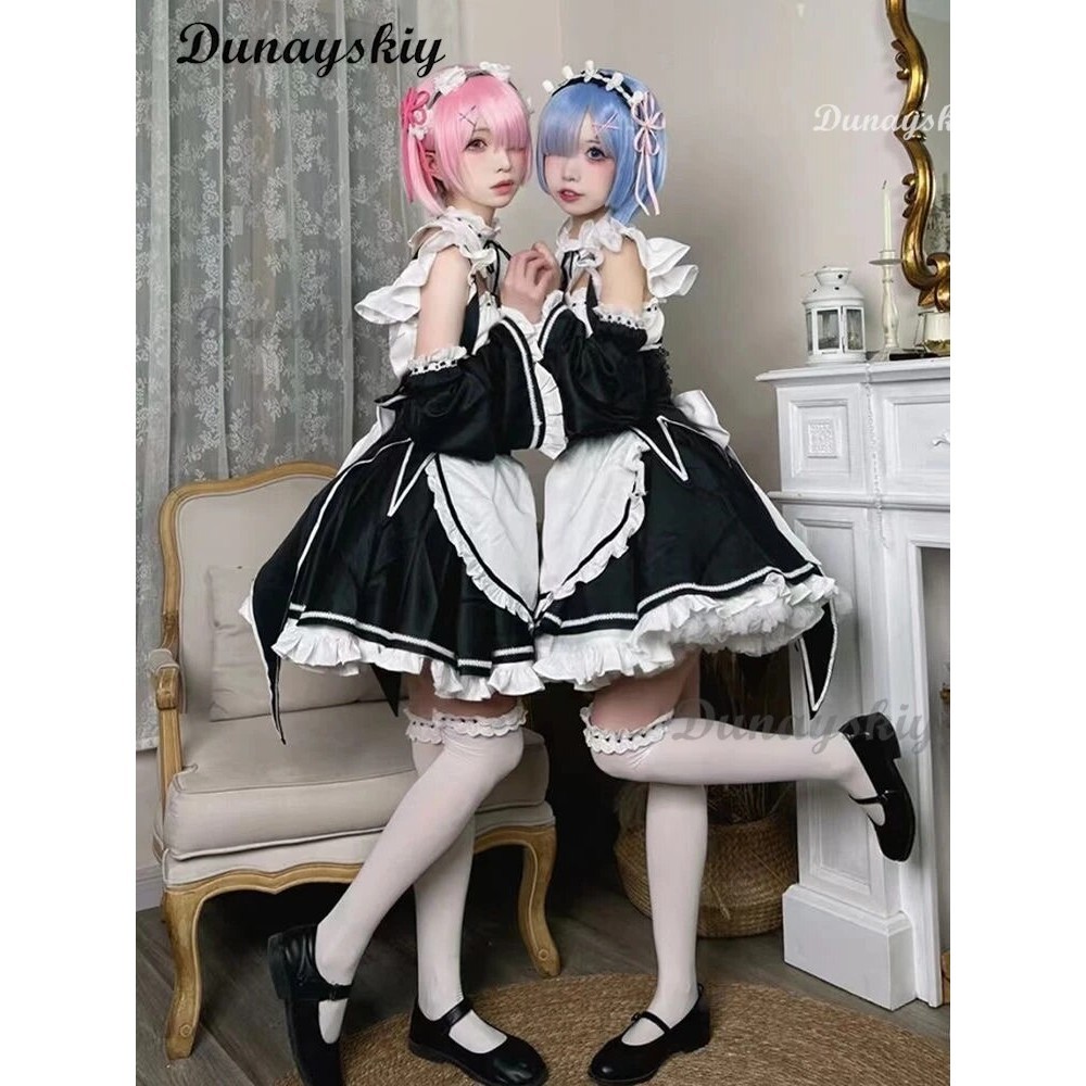 Jual PREORDER Ram Rem Cosplay Re:zero Kara Hajimeru Isekai Seikatsu ...