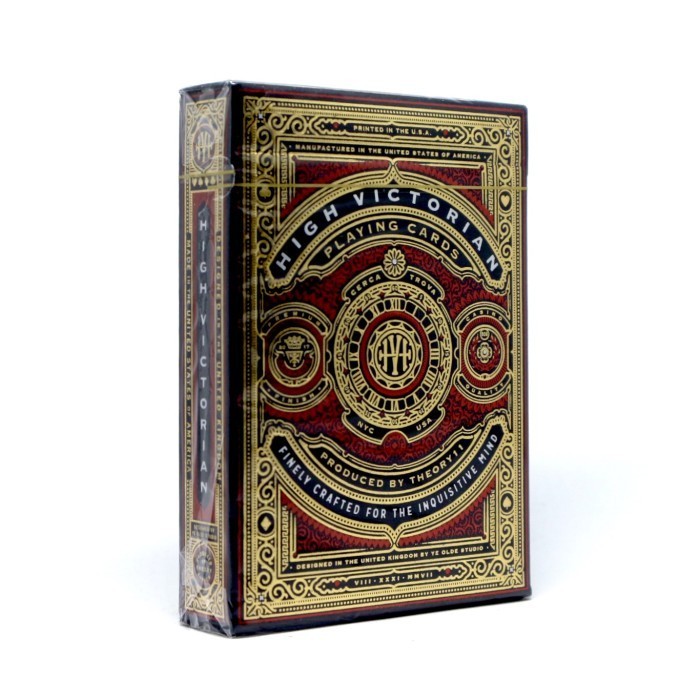 Jual Kartu Remi High Victorian Red Luxury Playing Cards (Special ...