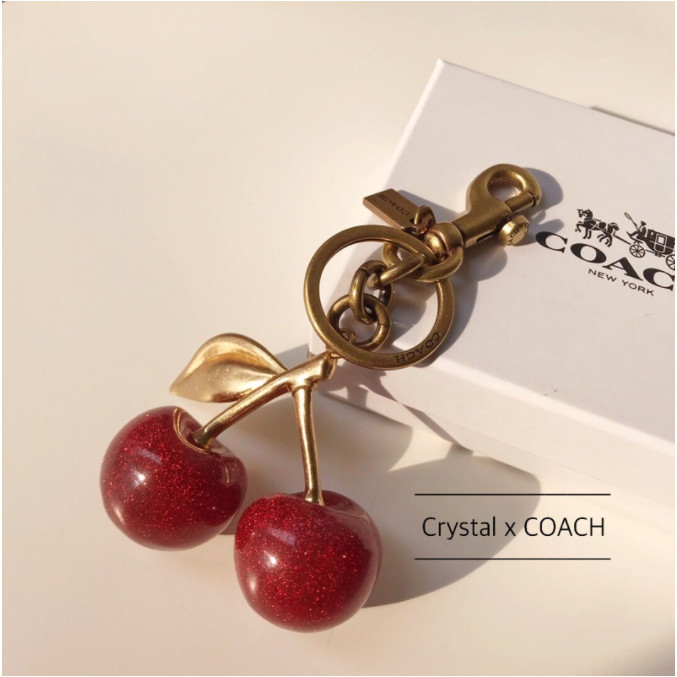 Jual Coach Bag Cherry Keychain Hanging | Shopee Indonesia