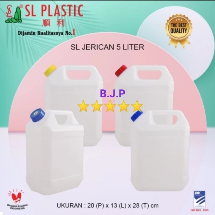 Jual Jerigen 5 Liter Merek SL | Shopee Indonesia