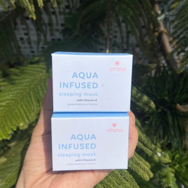 Jual Emina Aqua Infused Sleeping Mask ORI | Shopee Indonesia