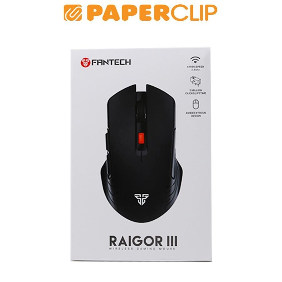 Jual MOUSE GAMING FANTECH RAIGOR III WG12 BLACK | Shopee Indonesia