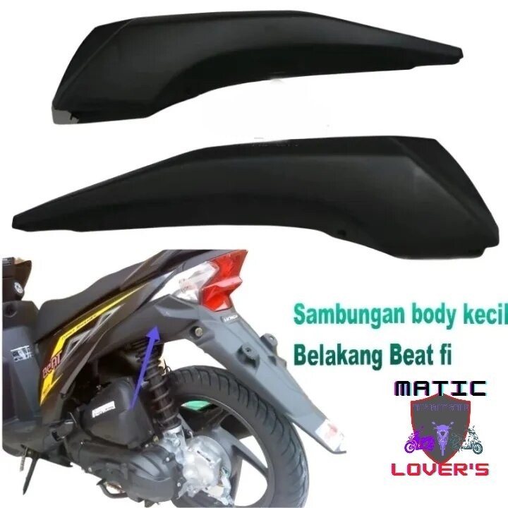 Jual cover body side sambungan body kecil beat fi lama k25 kanan kiri ...