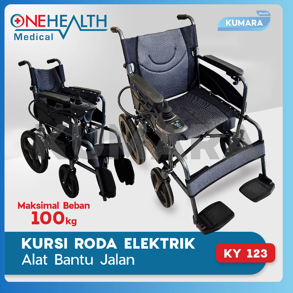 Jual Kursi Roda Elektrik KY 123 Onehealth / Electric Wheelchair ...