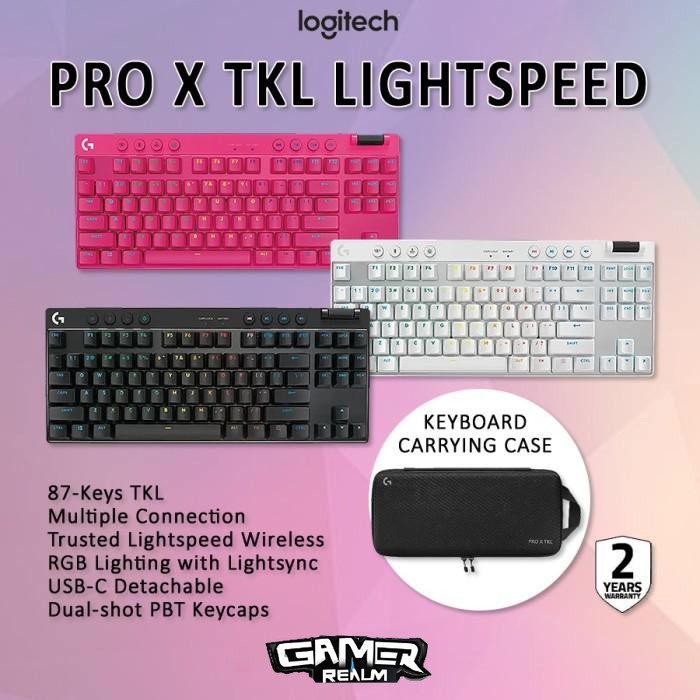 Jual Logitech G PRO X TKL LIGHTSPEED Wireless Mechanical Gaming Keyboard | Shopee Indonesia