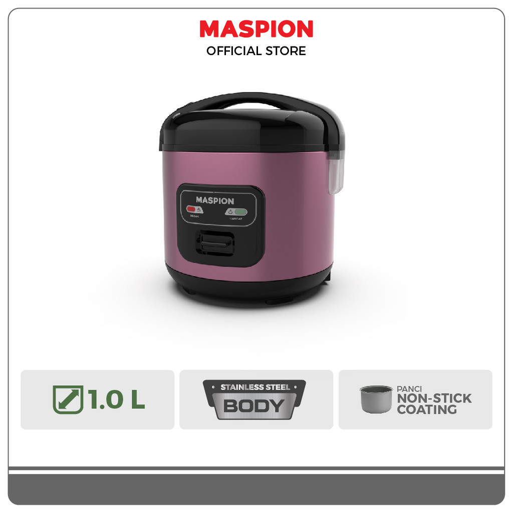 Jual Maspion Rice Cooker Magic Com 1 Liter MRJ-1003 BS | Shopee Indonesia