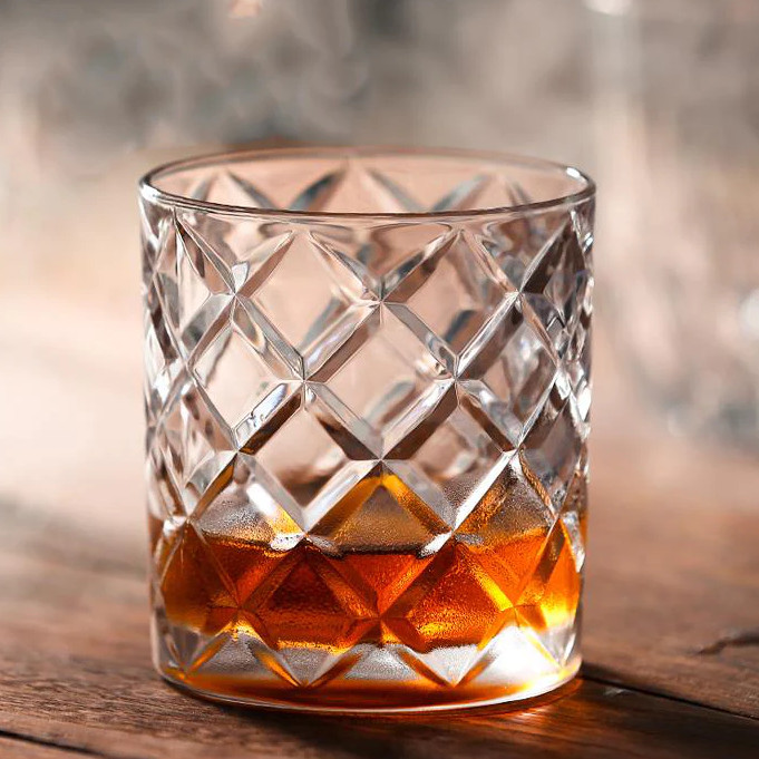 Jual One Two Cups Gelas Whisky Crystal Old-Fashioned Rock Glass 320ml - CG32 | Shopee Indonesia