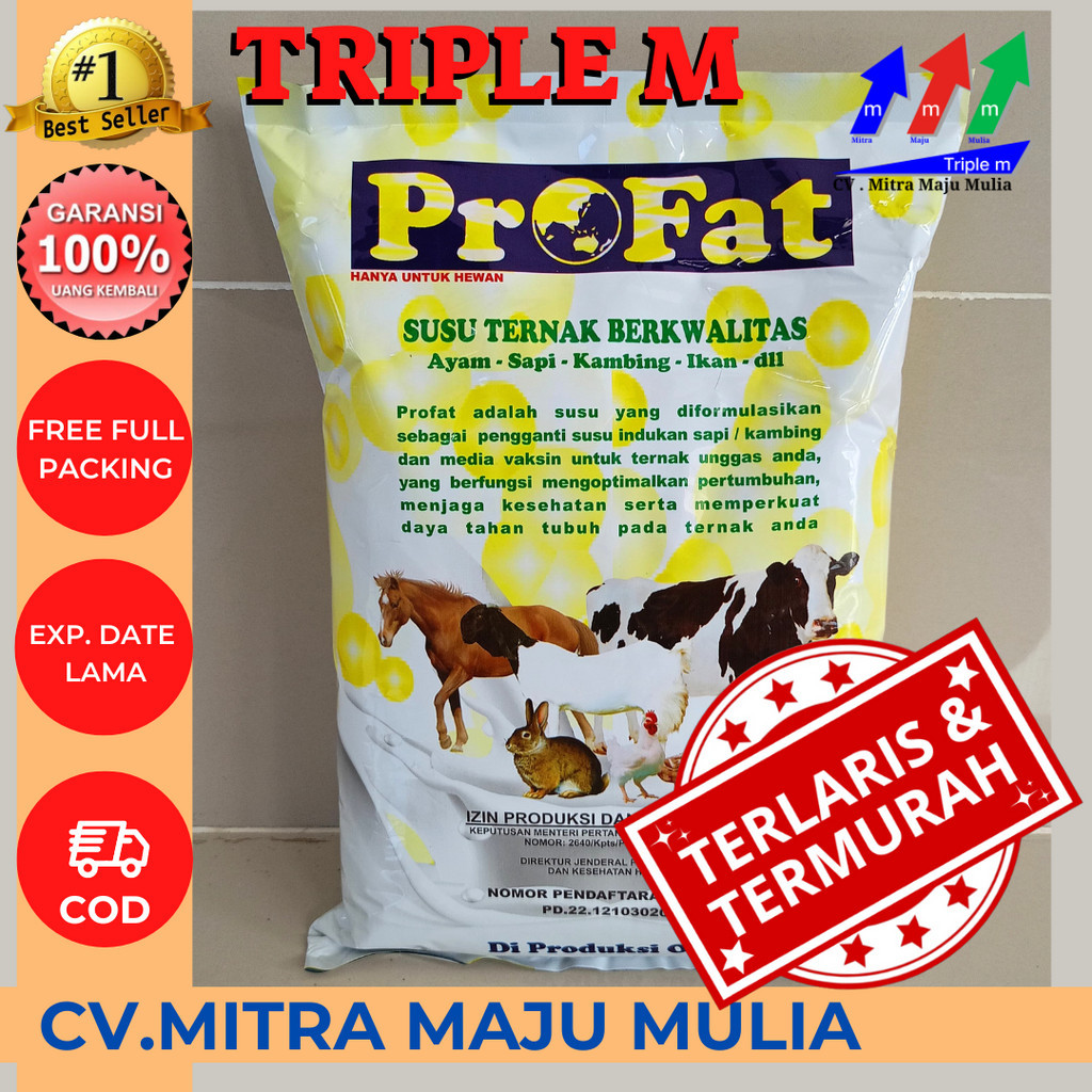 Jual PROFAT 1 KG - Susu Ternak Pengganti Susu Induk Untuk Sapi Kambing ...