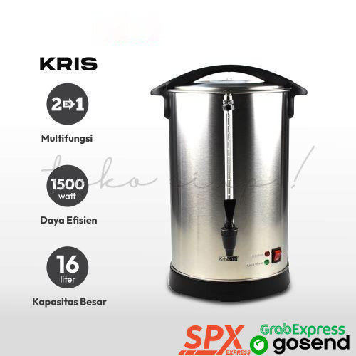 Jual Tokosiap Kris 16 ltr Teko Listrik Water Boiler Dispenser Air Panas ...