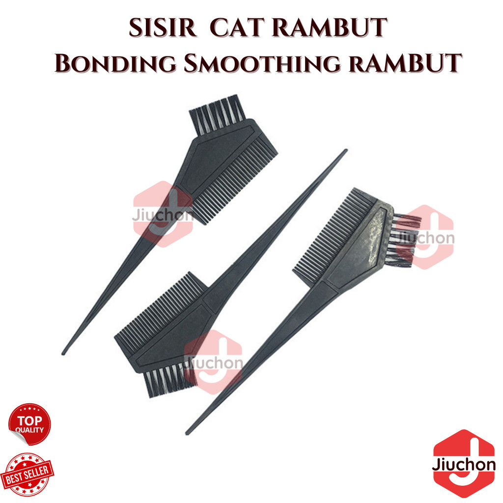 Jual JIUCHON SISIR CAT RAMBUT/ Sisir Kuas Aplikator Cat Rambut / Semir ...