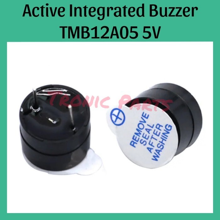 Jual Active Integrated Buzzer TMB12A05 5V Long Sound Continous Beep ...