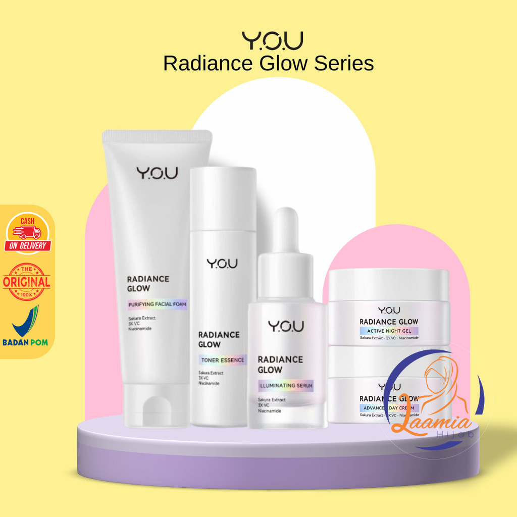 Jual You Radiance Glow Series | Face Wash | Toner | Serum ...