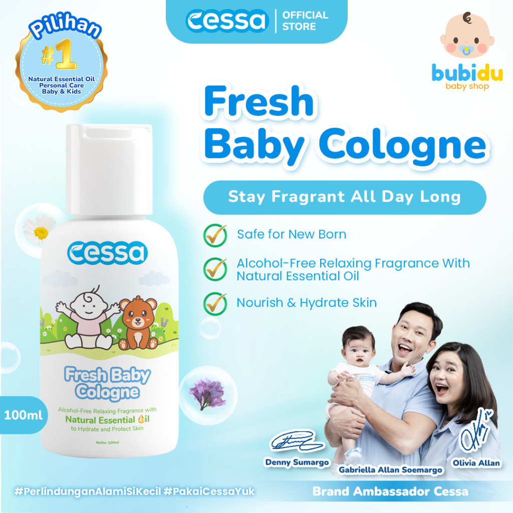 Jual Cessa Fresh Baby Cologne 100 Ml - Perfume & Nourishing Skin Baby ...