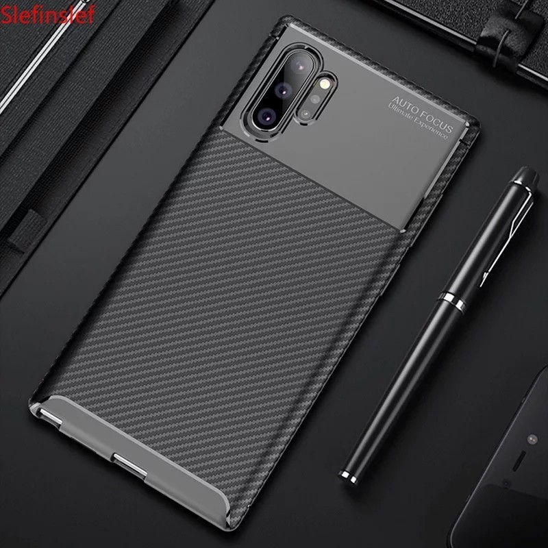 Jual Case SAMSUNG Note 10 / Note 10 Plus Autofocus Carbon Slim Armor ...