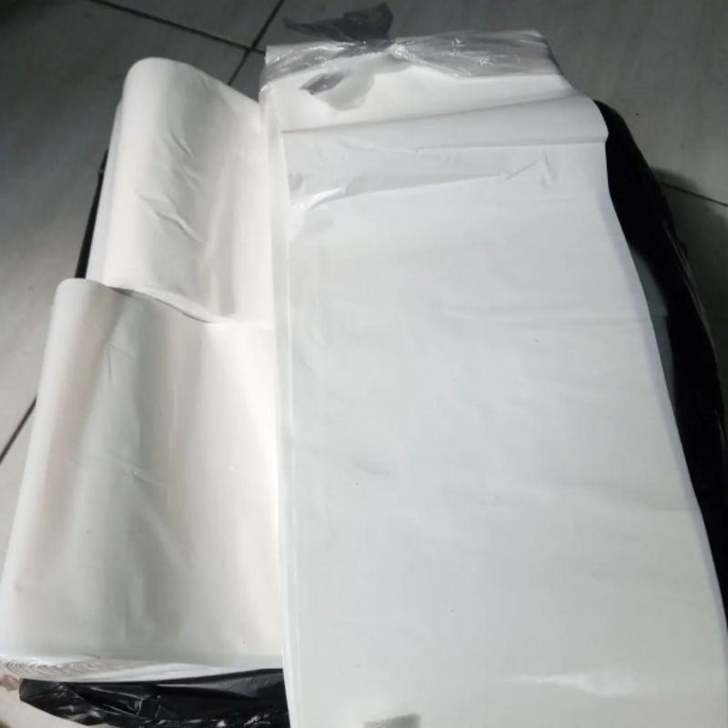Jual plastik pp putih susu doff p 250meter lebar 10cm | Shopee Indonesia