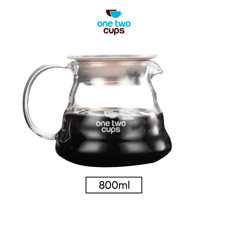 Jual One Two Cups Coffee Maker Pot V60 Drip Kettle Teko Kopi Barista ...