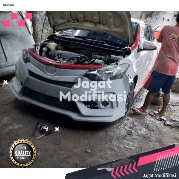 Jual Paket Modif Bodykit TOYOTA VIOS GEN 3 2013 2014 2015 2016 2017 ...