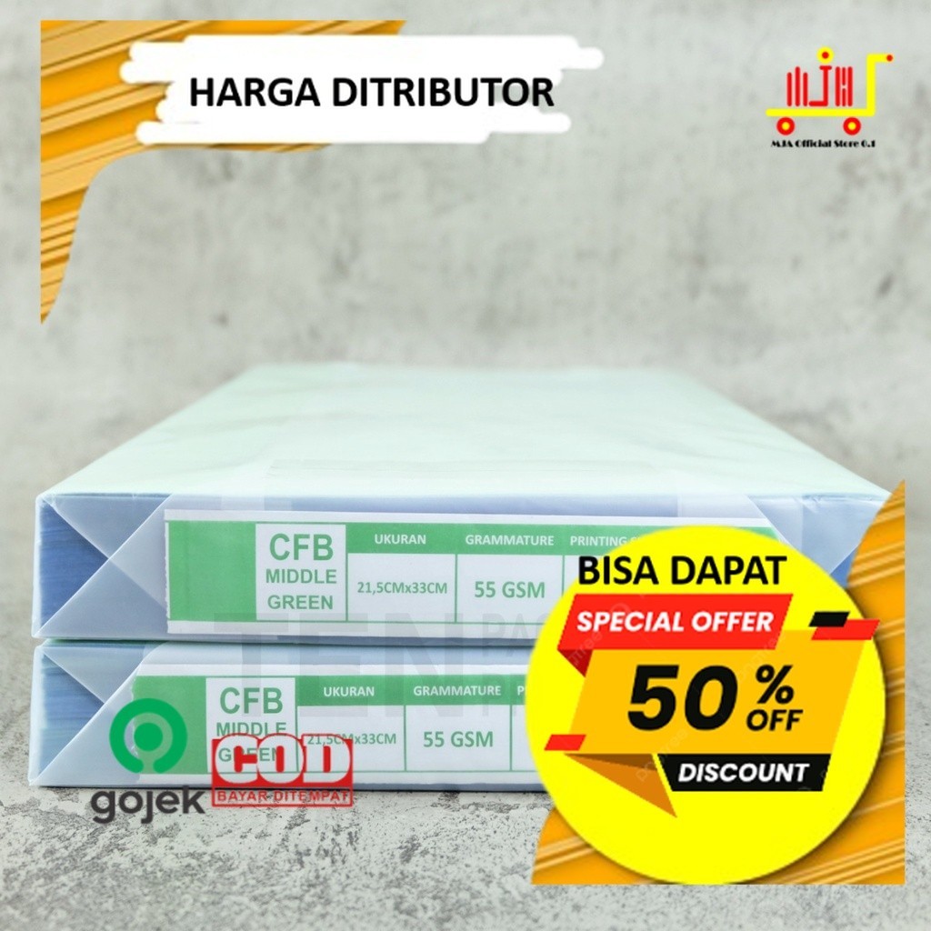 Jual Baru Kertas HVS A4 & NCR F4 Top, Middle dan Bottom (Harga per rim ...