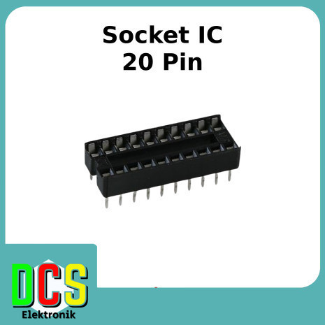 Jual Socket IC 20P 20 Pin kaki DIP | Shopee Indonesia