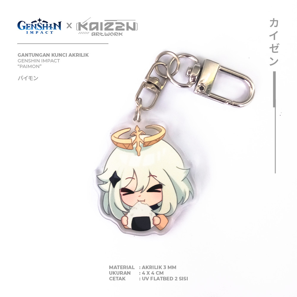 Jual Kaizen Artwork Gantungan Kunci | Keychain Akrilik Anime Game ...