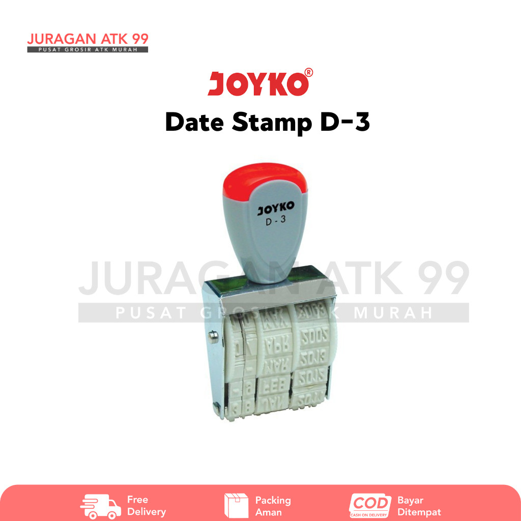Jual Date Stamp Joyko Stempel Tanggal Joyko D-3 | Shopee Indonesia