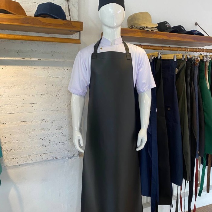 Jual APRON / CELEMEK KULIT TEBAL OVALON UNTUK STEWARD ( CUCI PIRING ...
