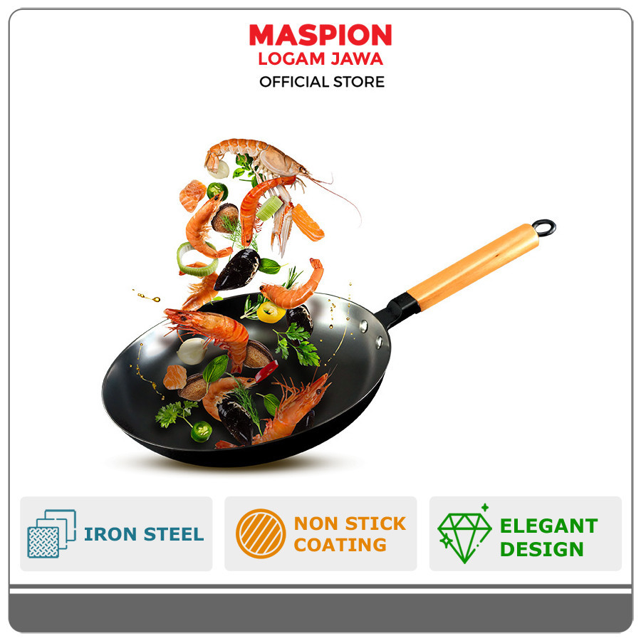 Jual Maspion Maslon Frypan Anti lengket Puro Furaipan Rust Resistent ...