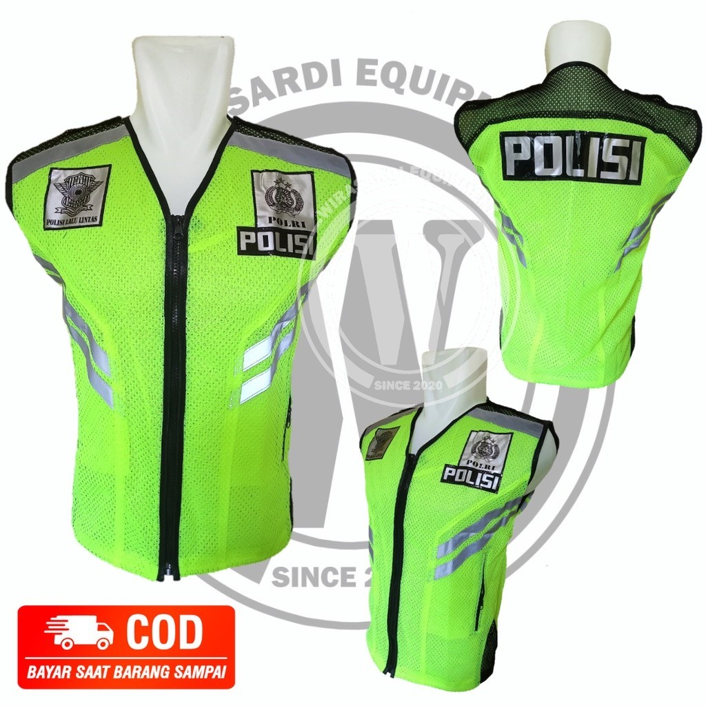 Jual (Ghassan.Id) Rompi POLISI vest POLISI rompi Pria SECURITY/DISHUB ...