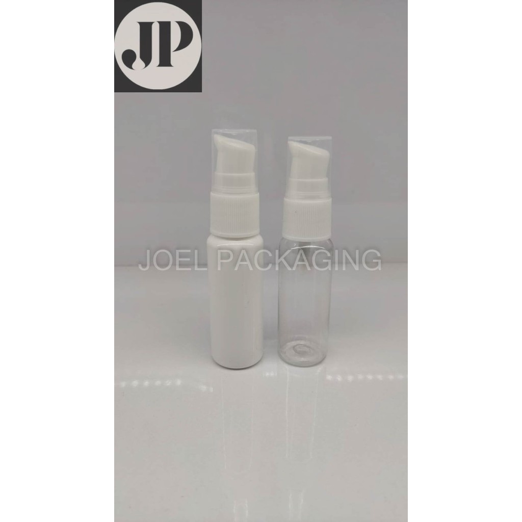 Jual BOTOL BR 20ML PUTIH BENING PUMP TREATMENT PUTIH MONCONG N18 ...