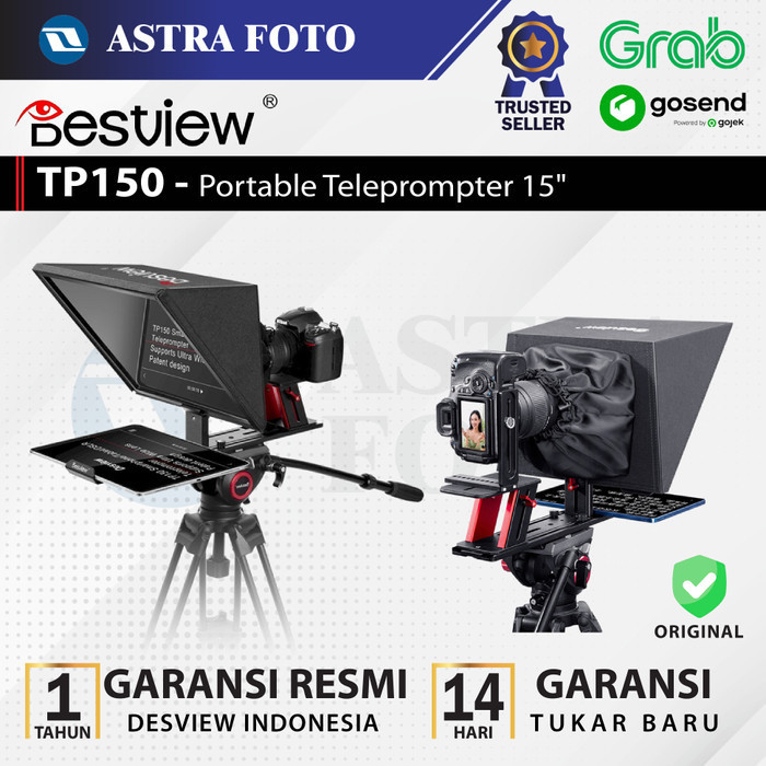 Jual Desview TP150 Portable Teleprompter for 15" Tablets and Smartphones | Shopee Indonesia