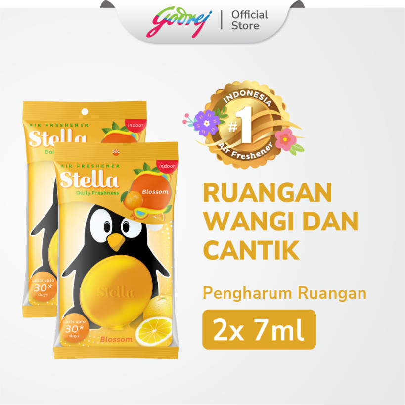Jual Stella Daily Freshness Indoor Blossom 7 ml x 2 pcs - Pengharum ...