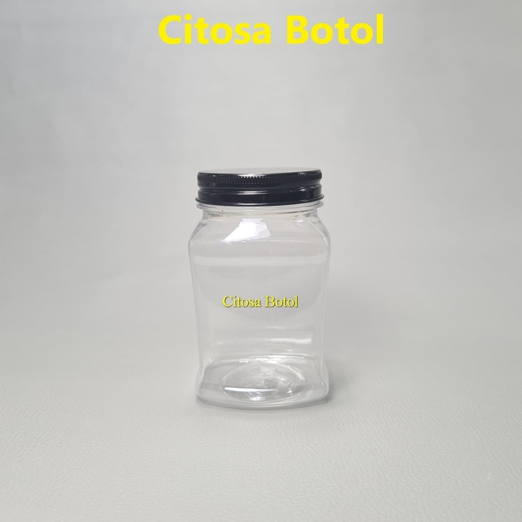 Jual Toples 200 ml Kotak Natural Tutup Alumunium / Toples Plastik ... Jual Toples 200 ml Kotak Natural Tutup Alumunium / Toples Plastik ...