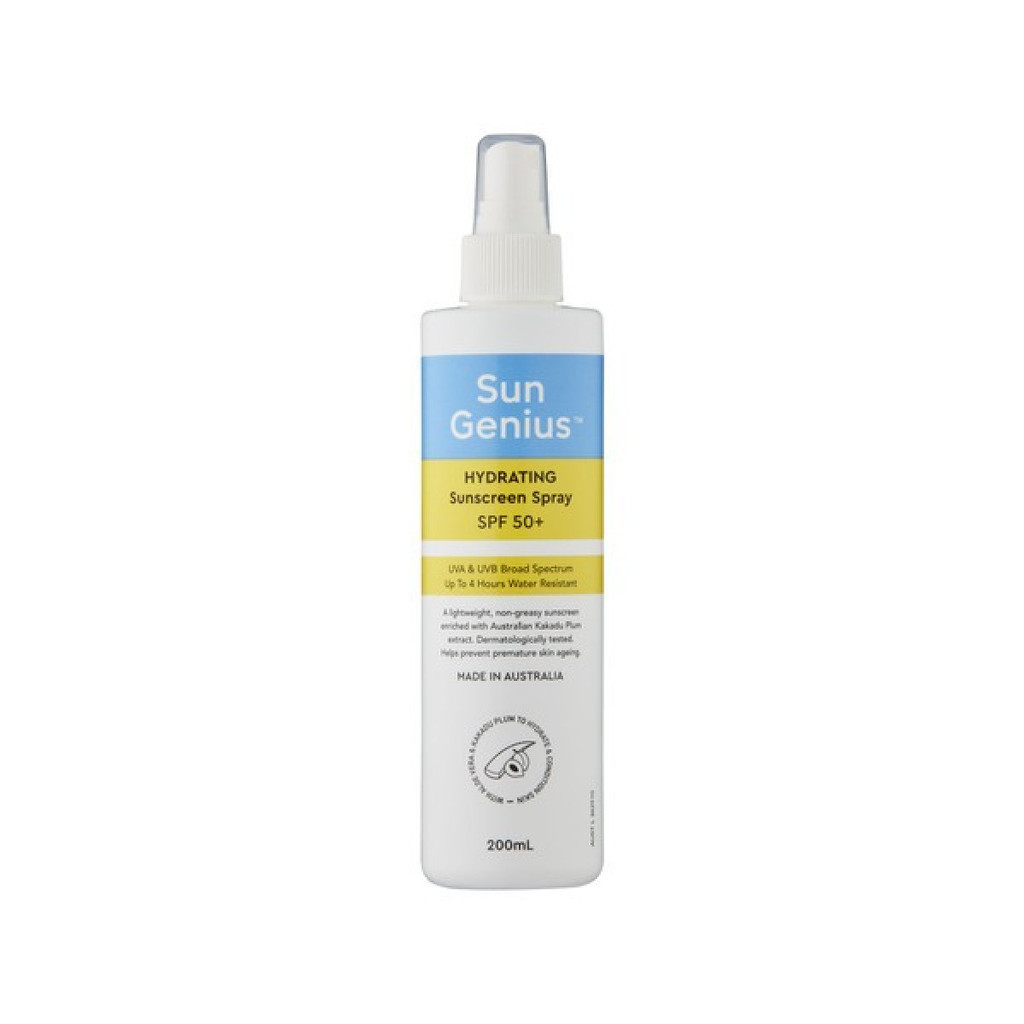 Jual Australia Sun Genius Hydrating Sunscreen Spray SPF 50+ 200mL ...