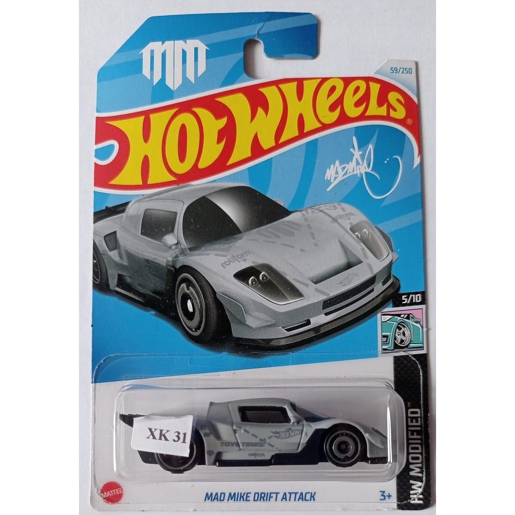 Jual Hot Wheels - Mad Mike Drift Attack HW Modified Grey | Shopee Indonesia